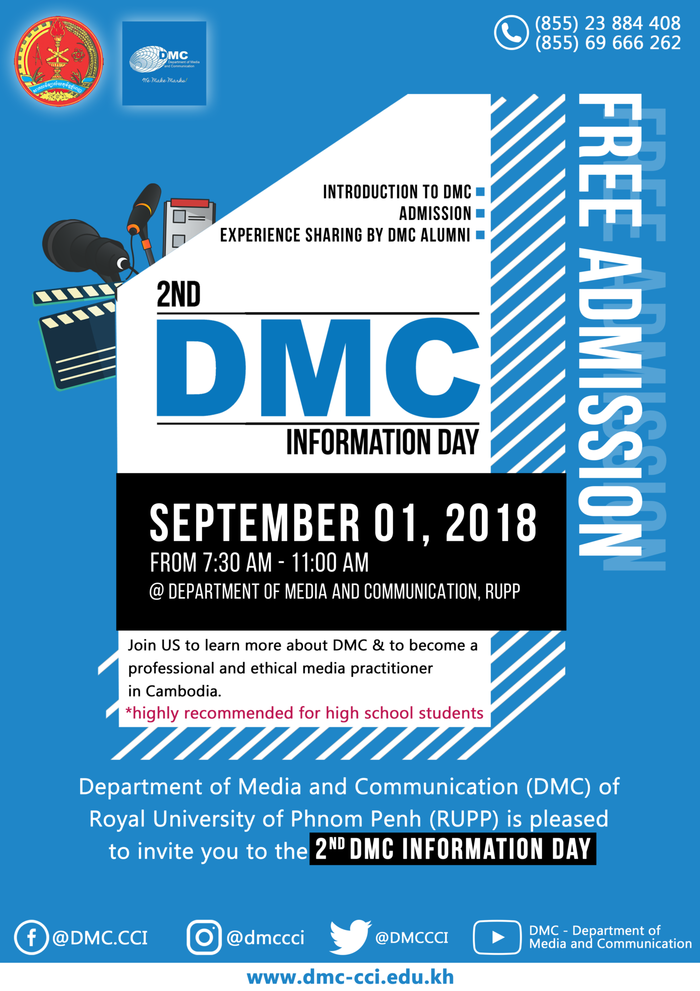 2nd DMC Information Day 2018 coming this Sep 01